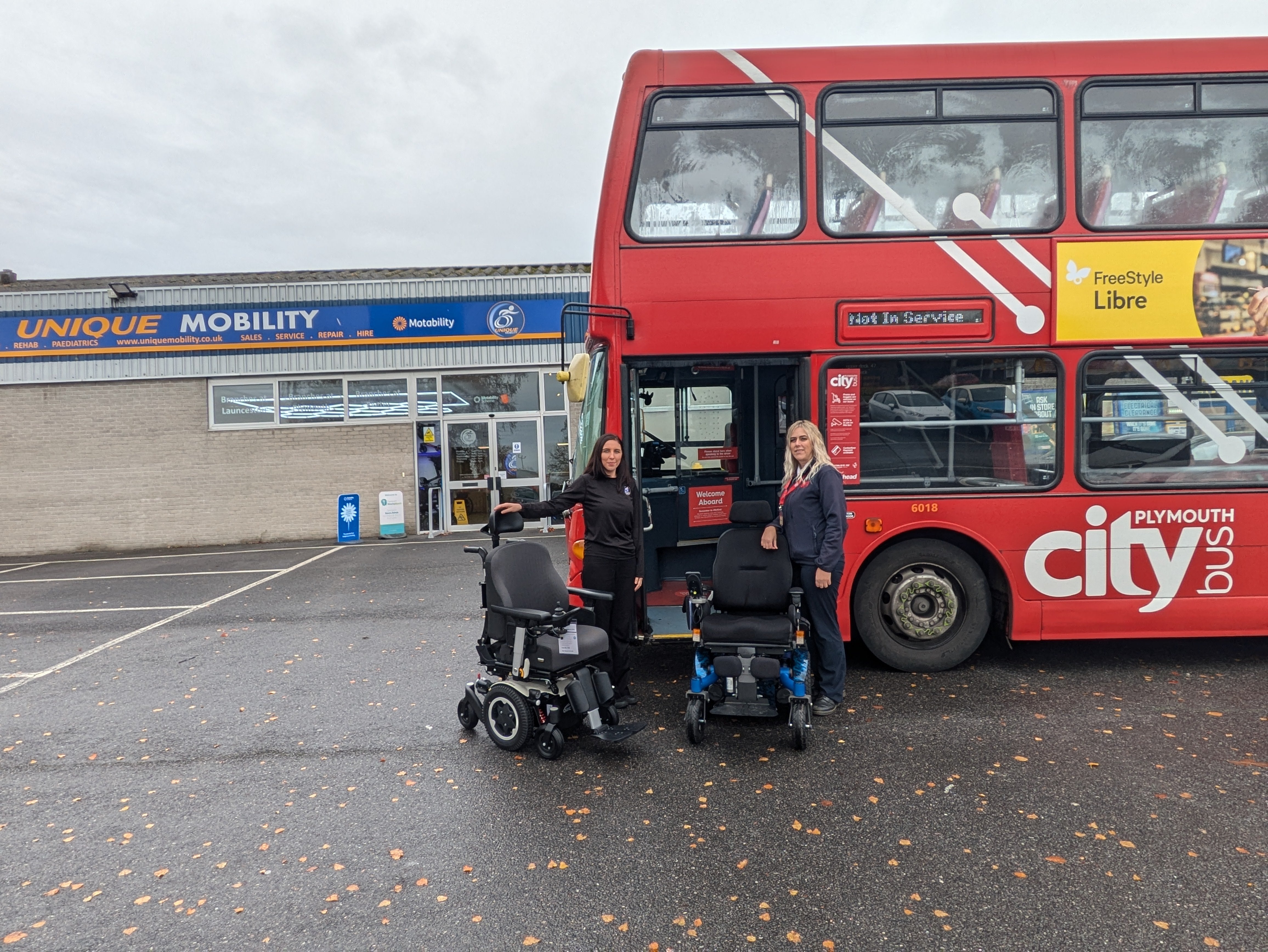 Improving Accessibility Awareness: Unique Mobility and Plymouth CityBu ...