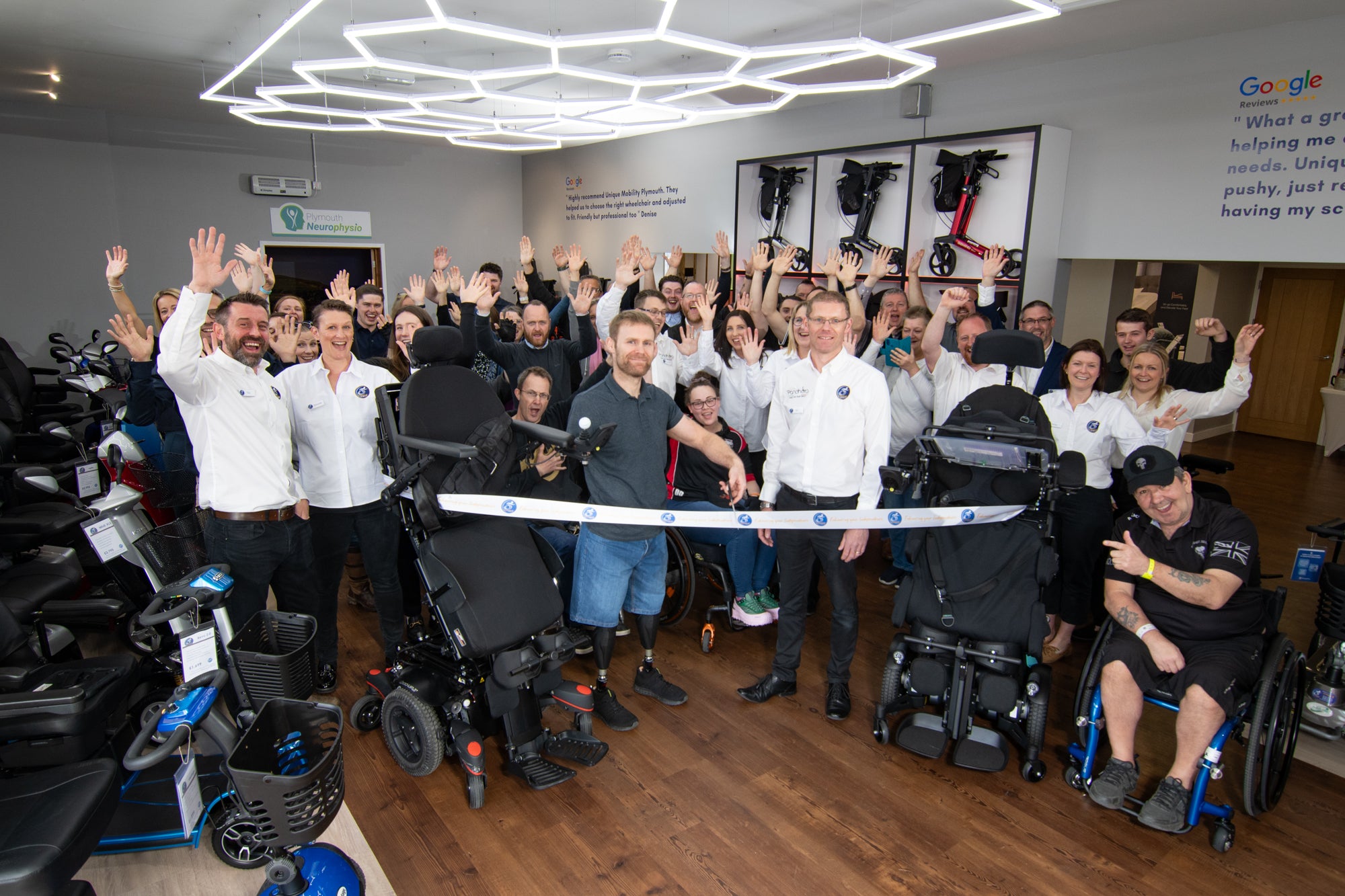 Unique Mobility Celebrates Plymouth Showroom expansion and refit with ...