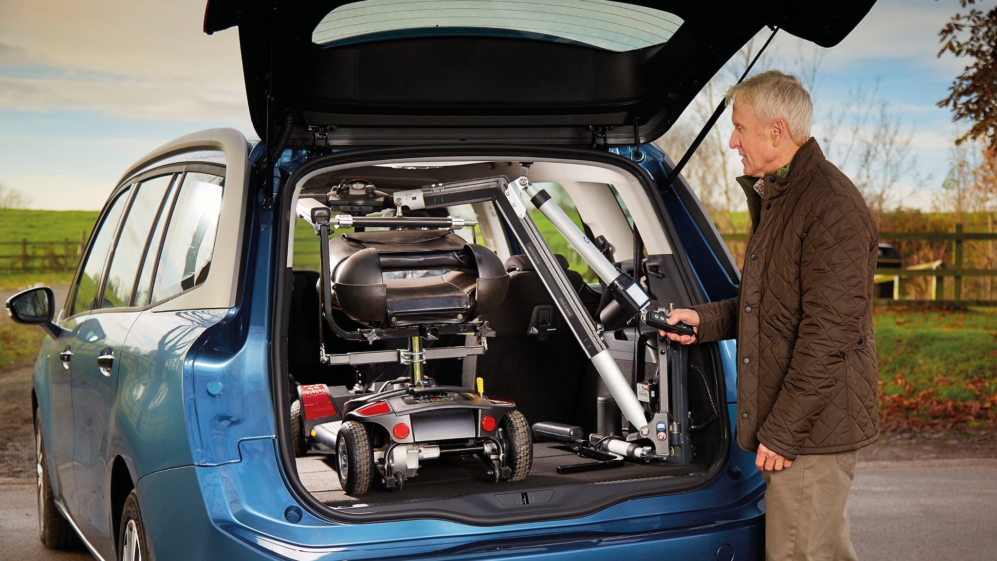 Boot Hoists | Vehicle Adaptations | Unique Mobility | Plymouth | Devon ...