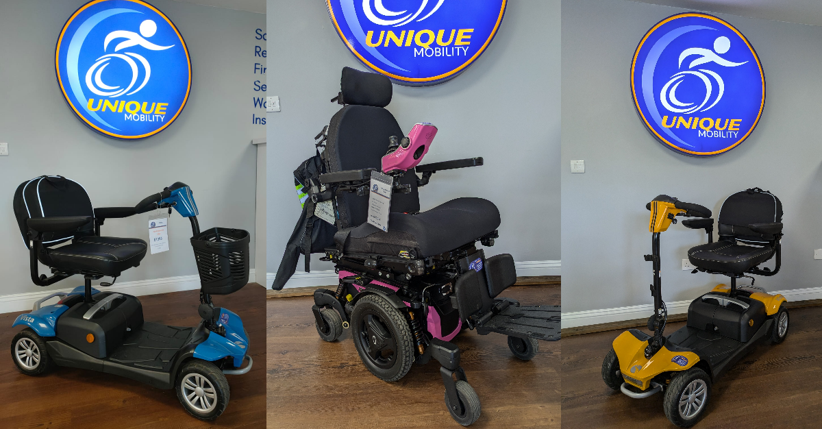 Used Approved Mobility Scooters | Warranty Included - Unique Mobility
